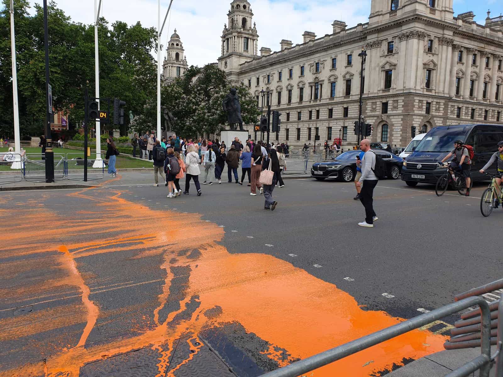 ‘Paint the town orange!’ – Just Stop Oil wins first demand – Just Stop Oil