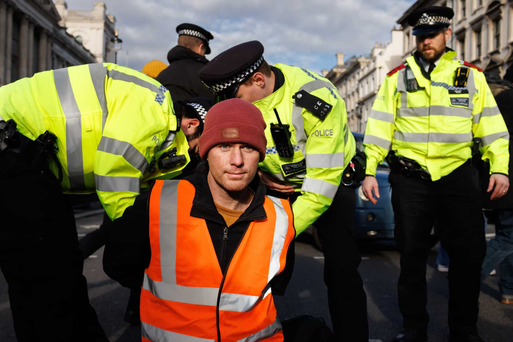 5 Just Stop Oil supporters arrested for walking on pavement – Just Stop Oil