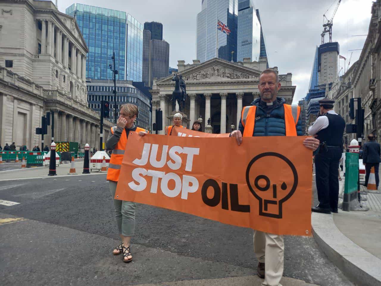 Three teams of Just Stop Oil supporters take to the streets in fifth ...
