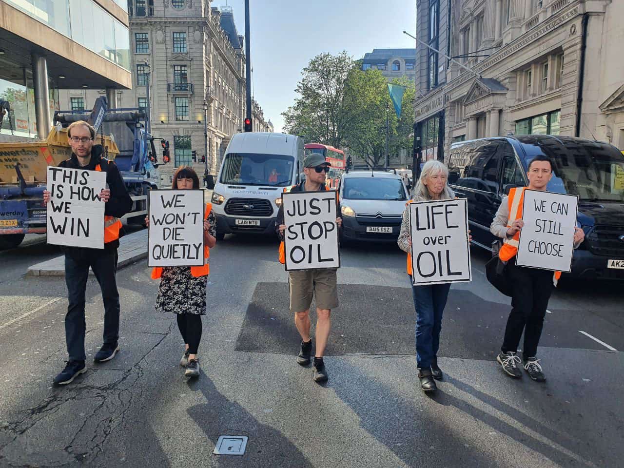 Just Stop Oil supporters march because “it’s the only sensible, moral ...